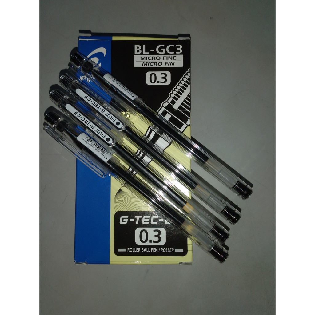 PILOT G TECH .4 AND G TECH .3 color black | Shopee Philippines
