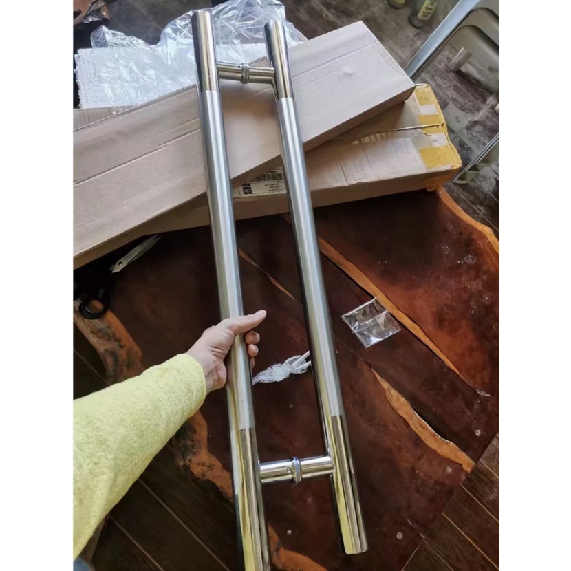 STAINLESS H TYPE DOOR HANDLE SS304 is suitable for wooden door and ...