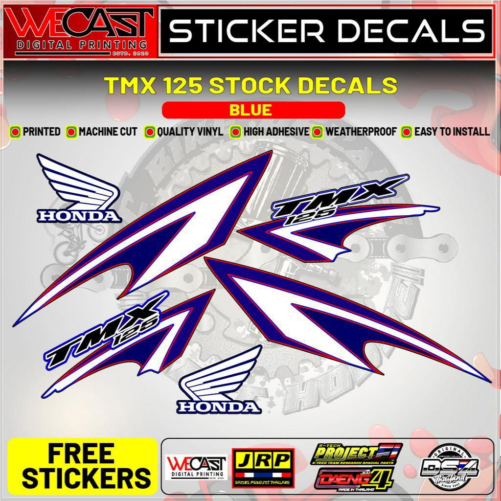WECAST TMX 125 Stock Tank Decals Sticker for Motorcycle Accessories ...