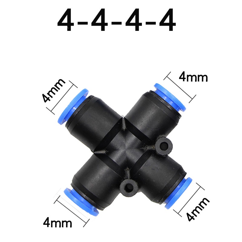 10Pcs Dental T-type connector plastic quick connector straight through ...