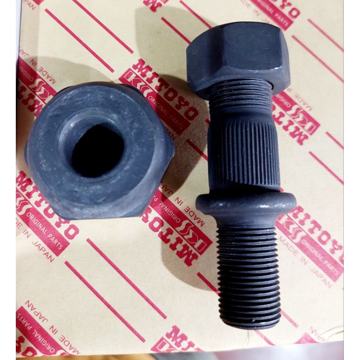 HUB BOLT ASSEMBLY FOR ISUZU 4HF1 FRONT LEFT DOUBLE TIRERED LABEL 4HF1 ...