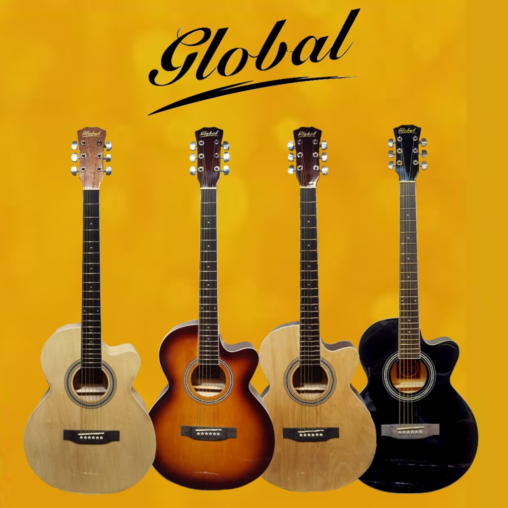 GUITAR ACOUSTIC GLOBAL TRAVELER'S GUITAR - DM 39 CL ORDINARY | Shopee ...