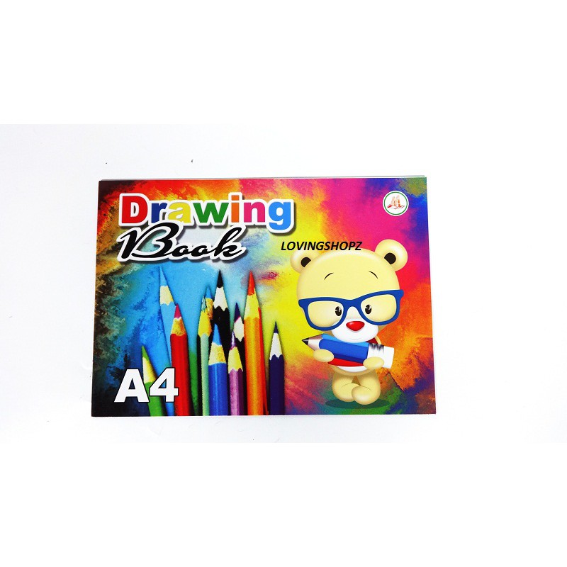 A4 size drawing book, 20 X 30 cm | Shopee Philippines