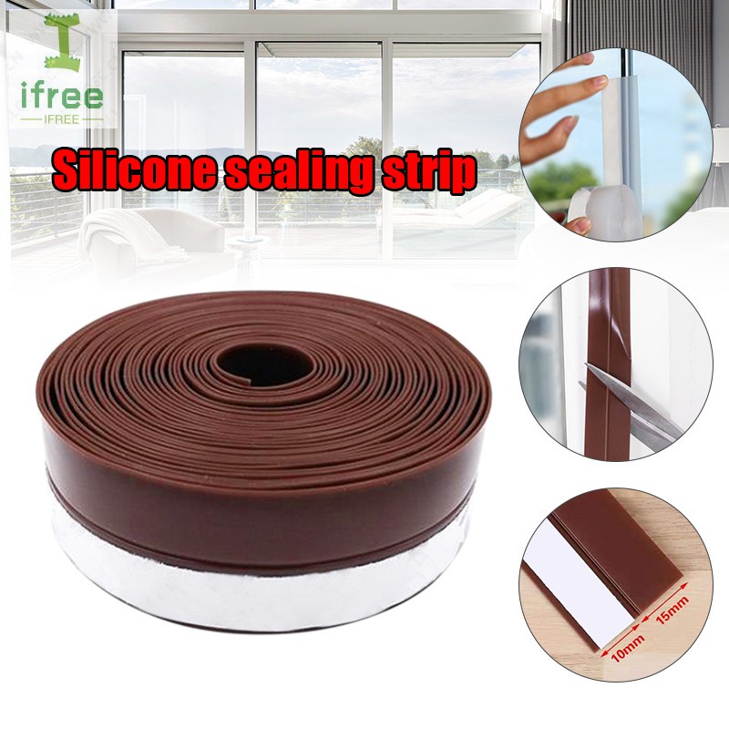 25mm Silicone Self Adhesive Door Seal Strip Weather Stripping Silicone ...