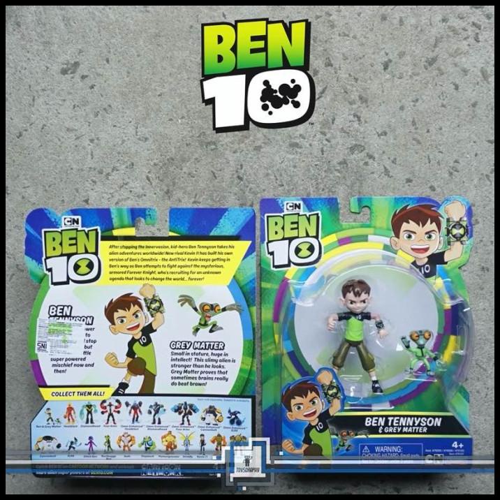 Ben 10 Ben Tennyson And Gray Matter Ben10 Action Figure | Shopee ...