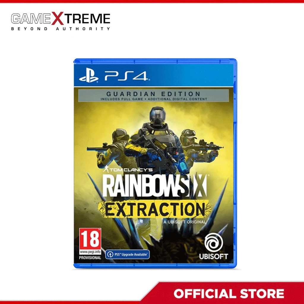 Playstation 4 Tom Clancy's Rainbow Six Extraction Guardians Edition R3 ...