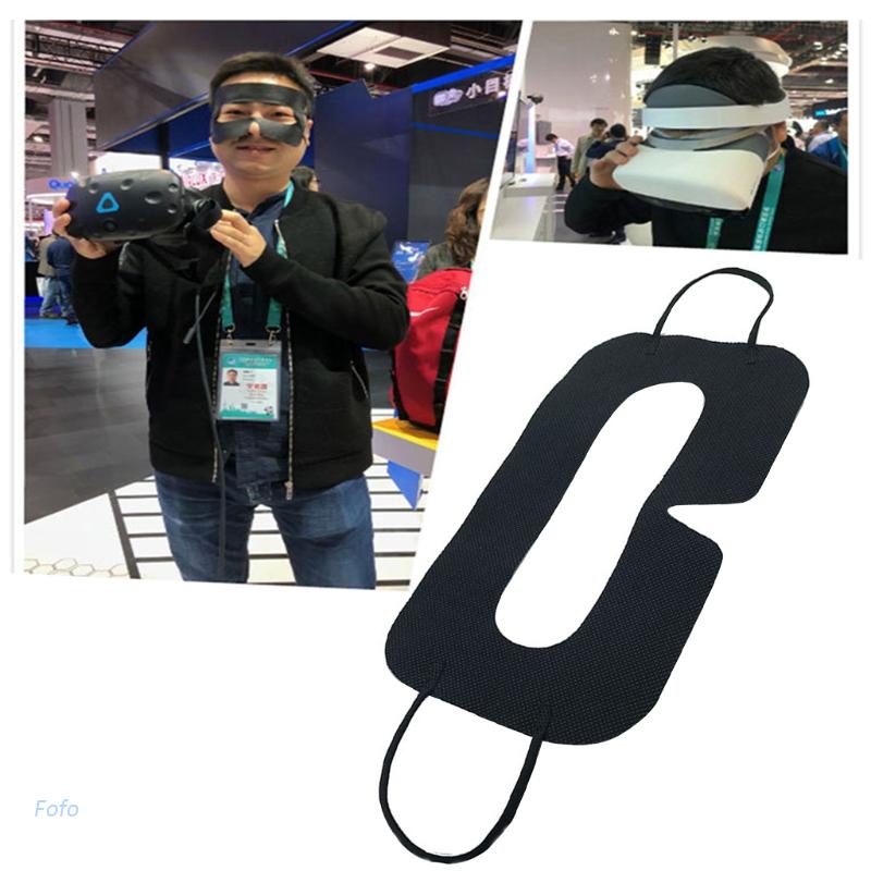 Fofo 100 pack Hygiene VR Mask Pad Black Disposable Eye mask for Vive ...