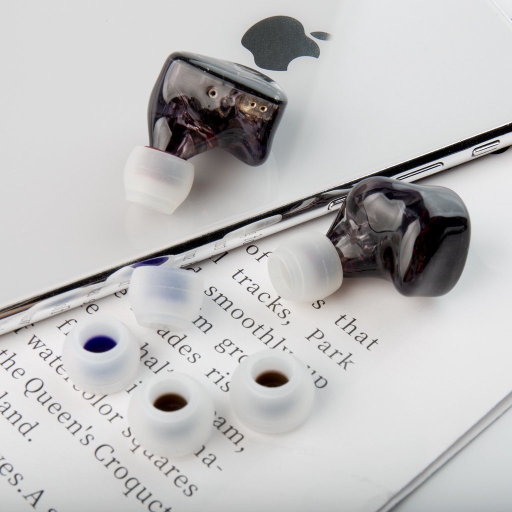 TRI Clarion Silicone Earphone Eartips 3 Pairs for S/M/L Size Headphone ...