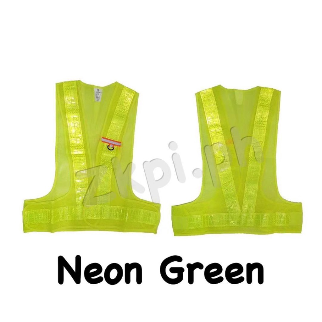 Eskeleton Type Reflectorize Vest Safety Vest with ID Holder | Shopee ...