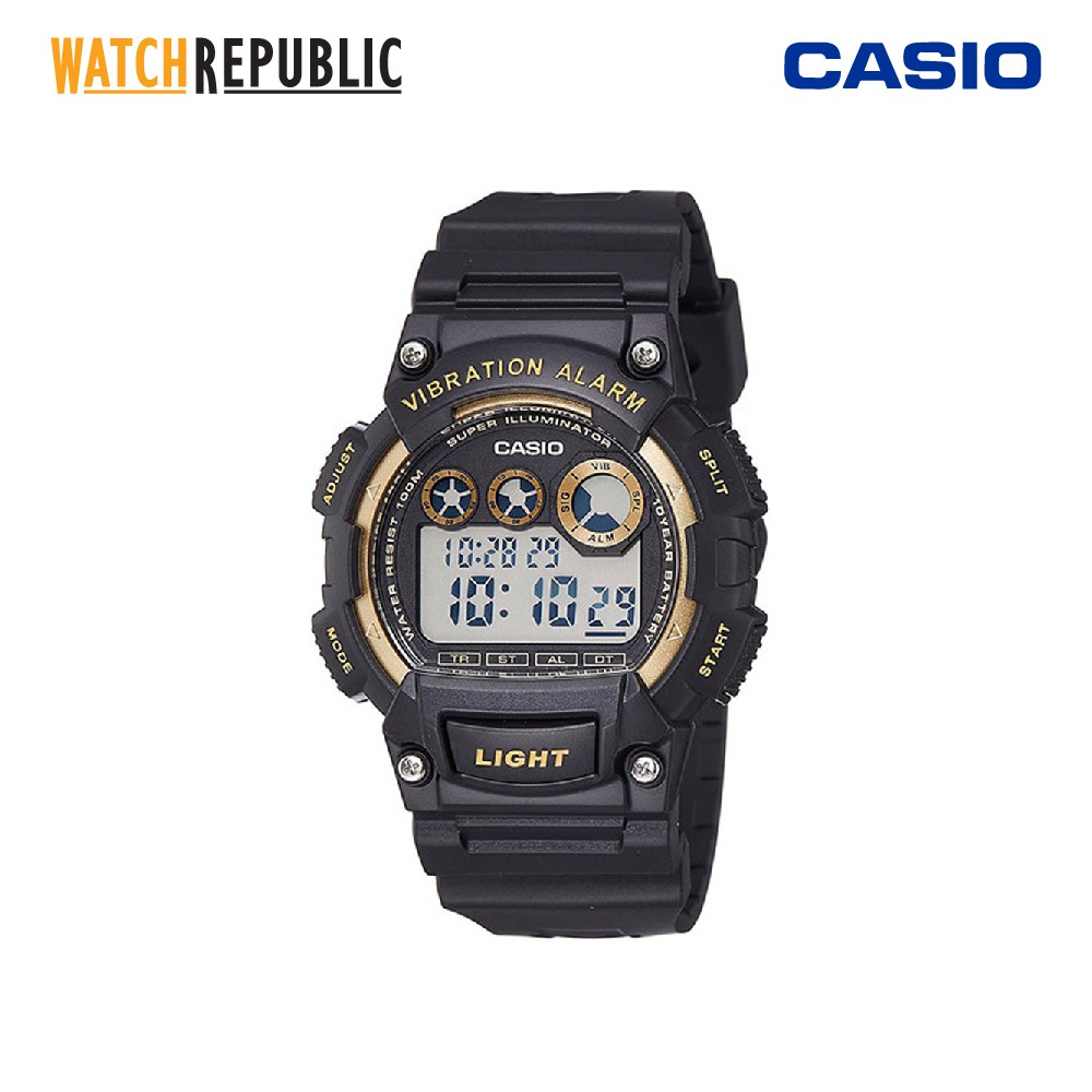 Casio Youth Black Resin Watch For Men CW-735H-1A2VDF | Shopee Philippines