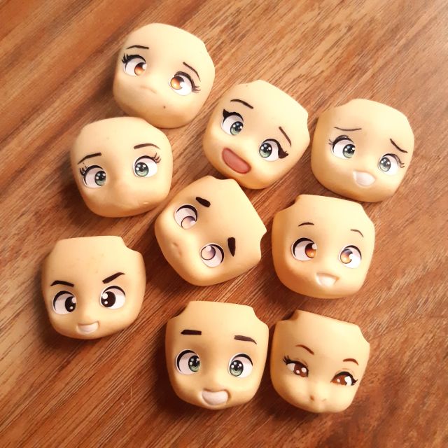 Chibi Face Silicone Mold (big and small) | Shopee Philippines