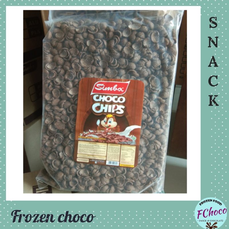 Kiloan FOOD / CEREAL FOOD / SIMBA CHOCO CRUNCH CHOCO CHIPS 1KG | Shopee ...
