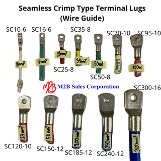 Copper Lugs , Ring Type Seamless Crimp Type Terminal Lugs , SC Lugs ...