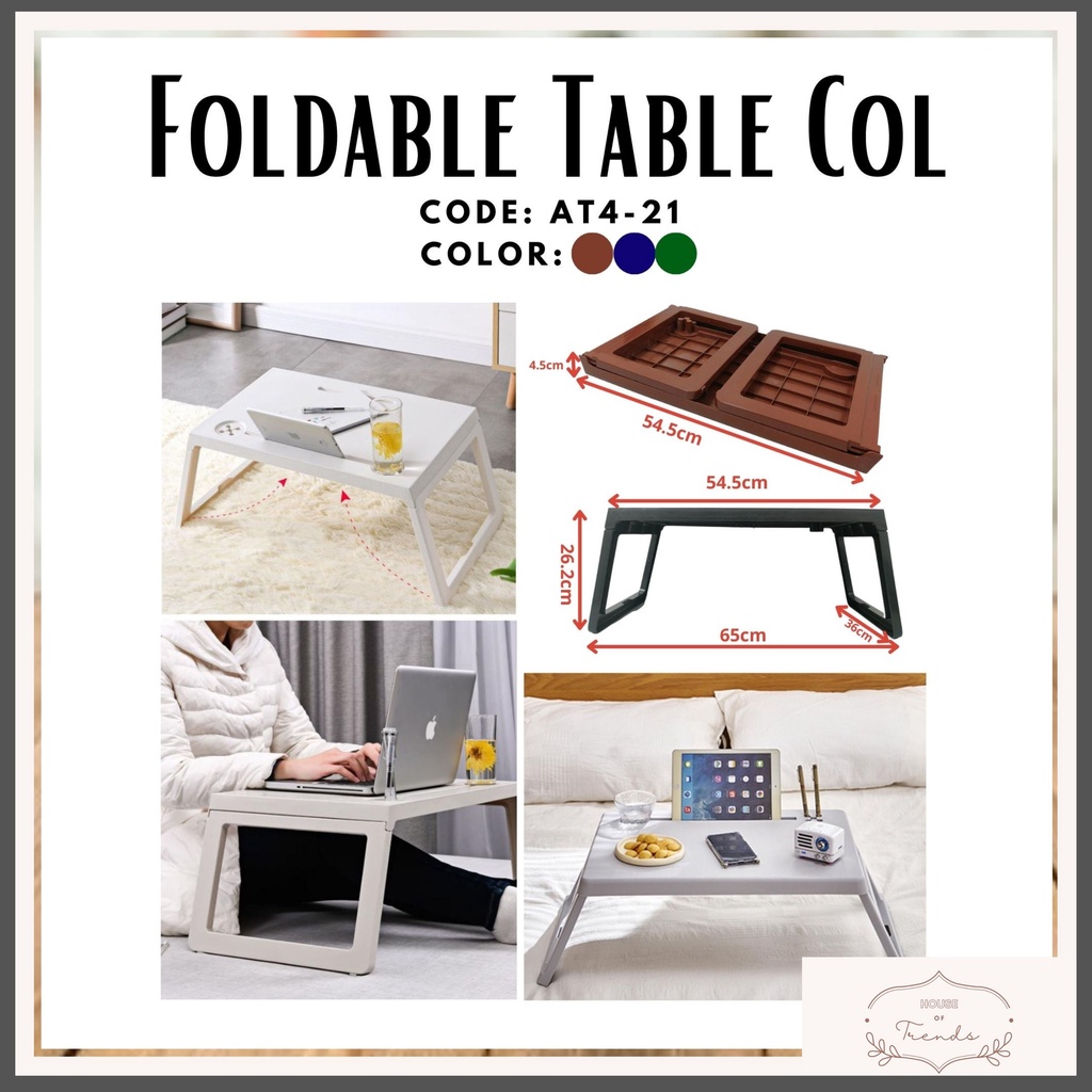 High Quality Foldable Colored Table / Laptop Table / Mini Bed Table ...