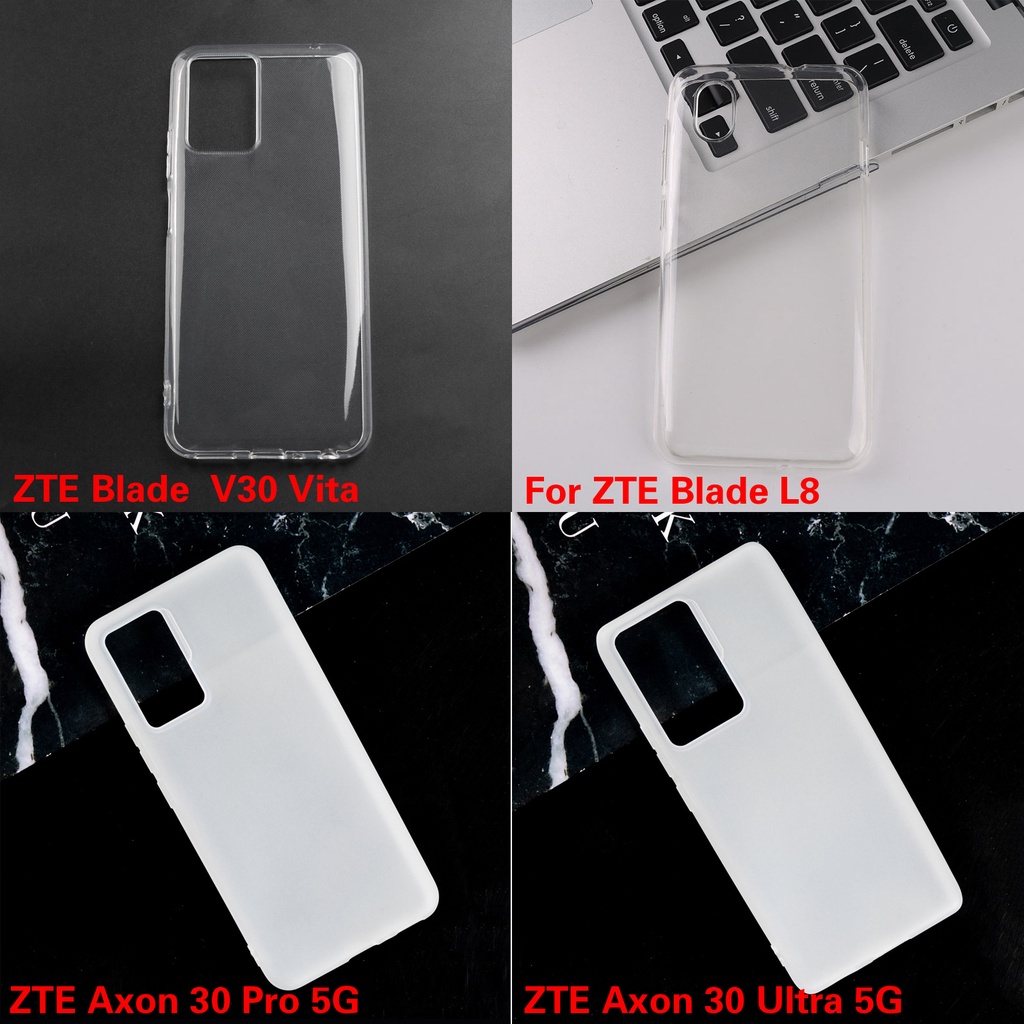 【Ready Stock】Silicone Phone Case For ZTE Blade A71 A51 A31 V30 L9 A7 A5 ...