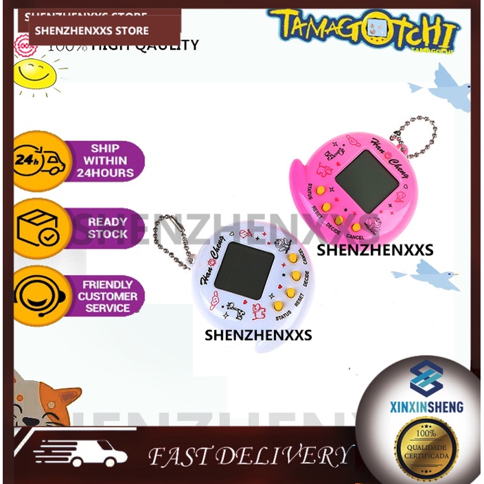 Tamagotchi peach heart game machine 168 animals in one classic game ...