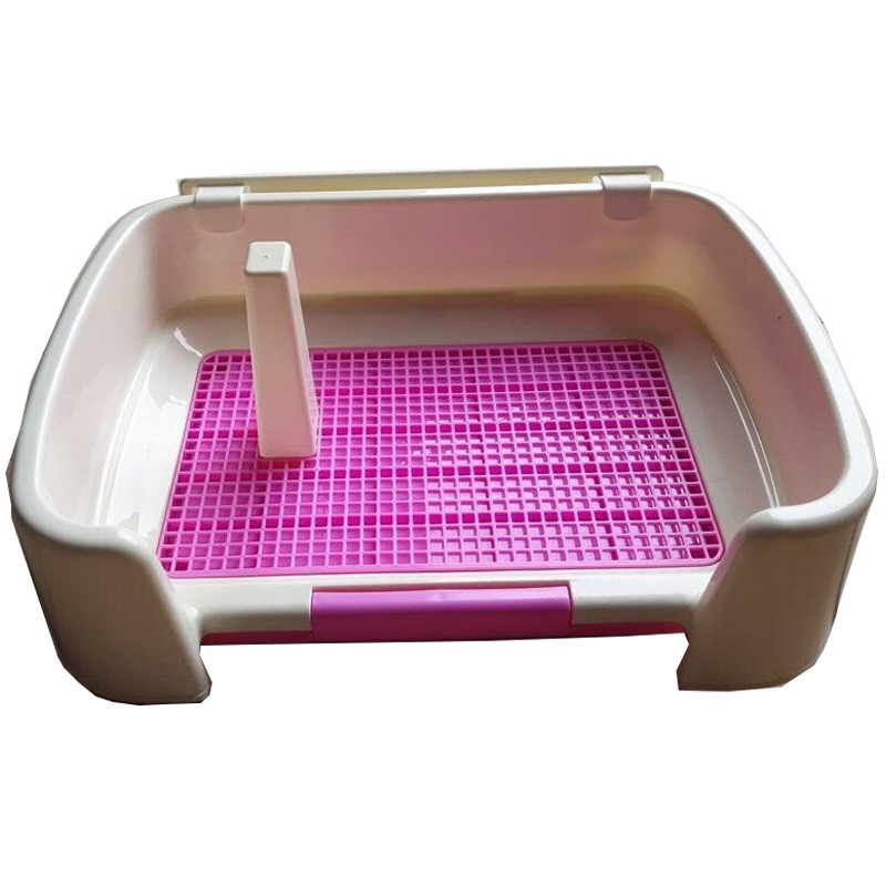 Large dog litter tray with walls and stakes (Large Size) | Shopee ...