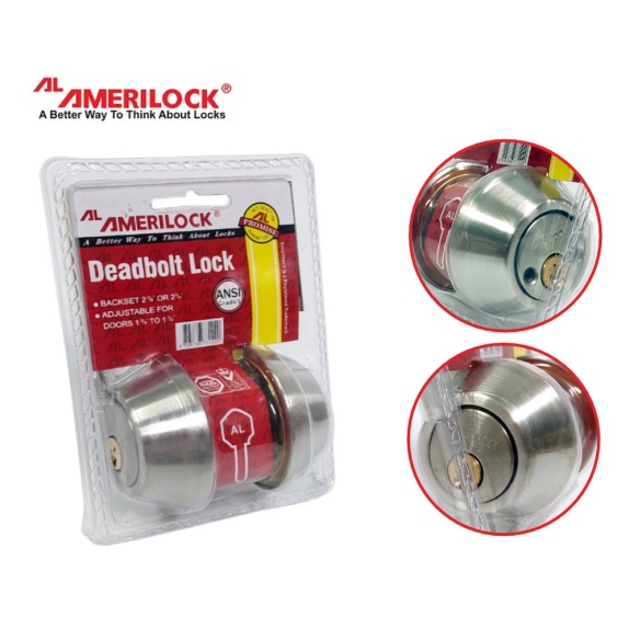 AMERILOCK Deadbolt Door Lock Set Single/DOUBLE Cylinder (AL D101 /D102 ...