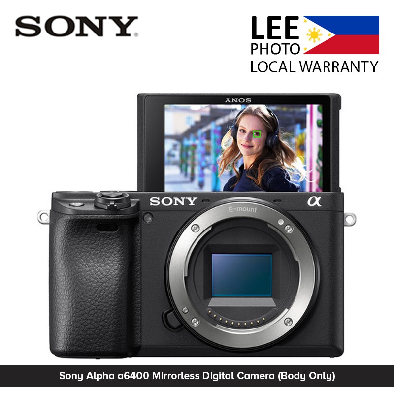 Sony Alpha a6400 Mirrorless Digital Camera (Body Only) - (Lee Photo) | Shopee Philippines