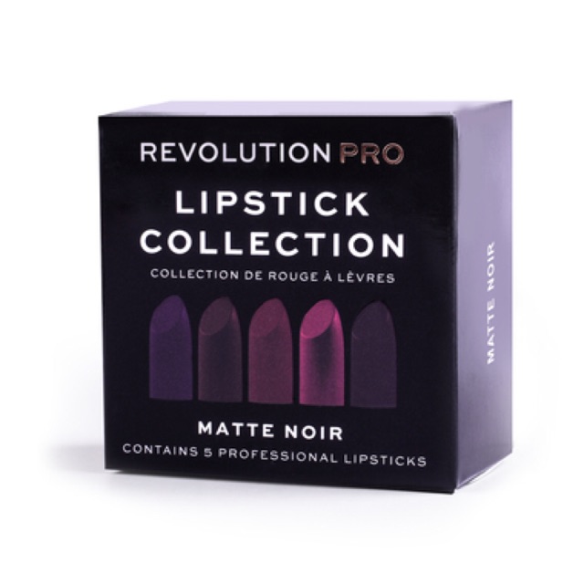Revolution Pro Lipstick Collection Matte Noir | Shopee Philippines