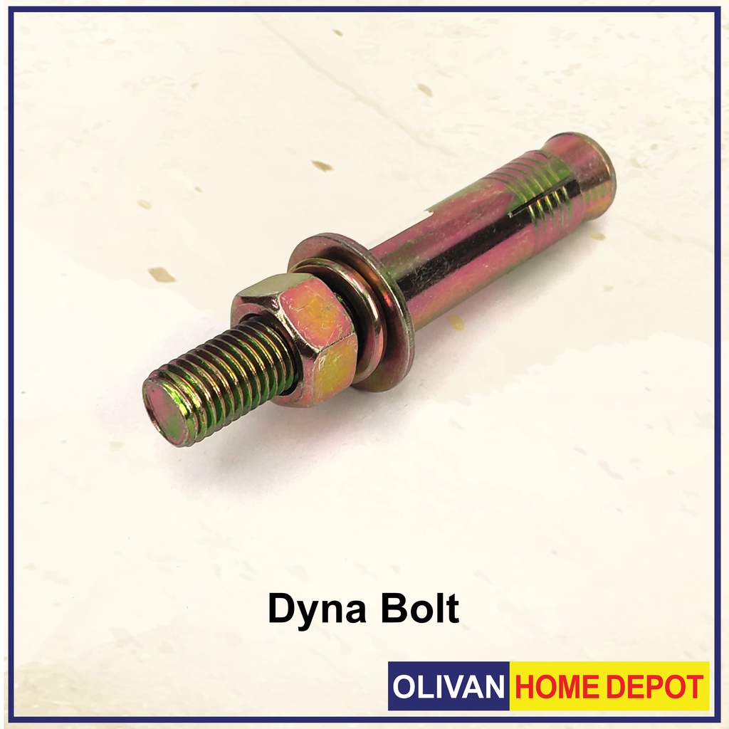 Mini Dyna Bolt 5/8, 3/4 inches (2 pcs per pack) | Shopee Philippines