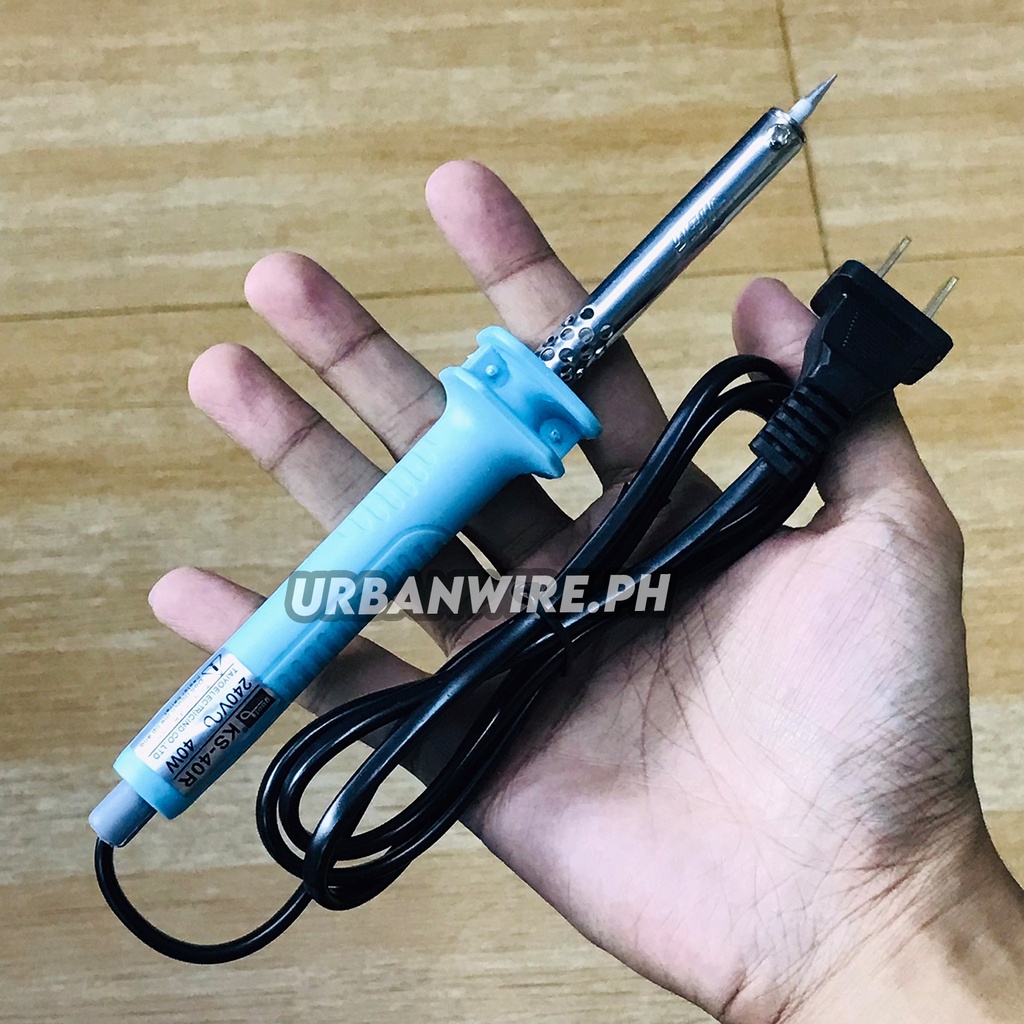 40W GOOT Electric Welding Solder Soldering Iron Tip Kit 220V Heavy Duty ...