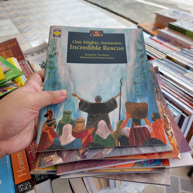Wow, God! One Mighty, Awesome, Incredible Rescue (UKAY BOOKAY) | Shopee ...