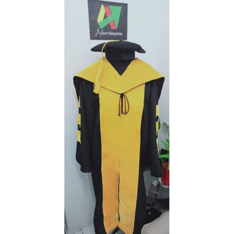 Velvet Doctoral Graduation Toga with beret | Shopee Philippines