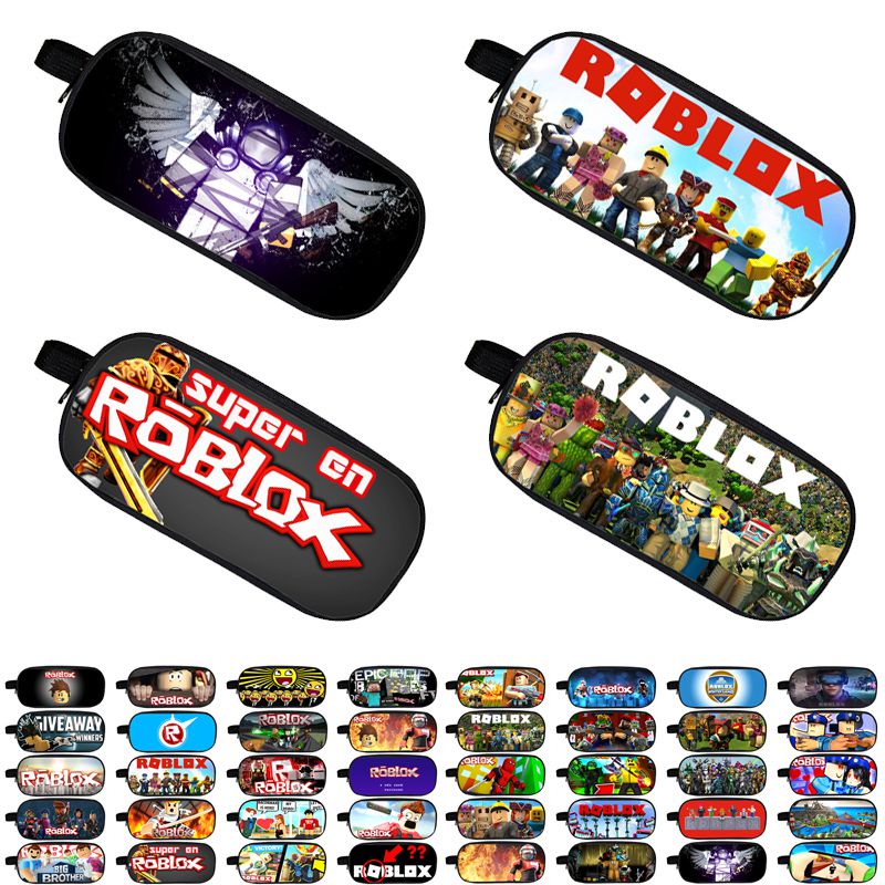 Roblox Pencil Case For Kids School Student Cartoon Anime Children Large ...