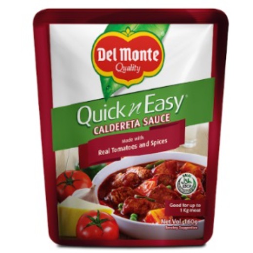 Del Monte Quick n Easy Caldereta Sauce to Cook Like an Expert - 160g | Shopee Philippines
