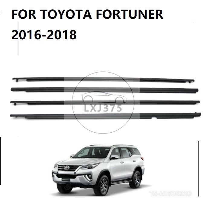 for Toyota FORTUNER 2016 2017 2018 Car Outside Window Moulding ...