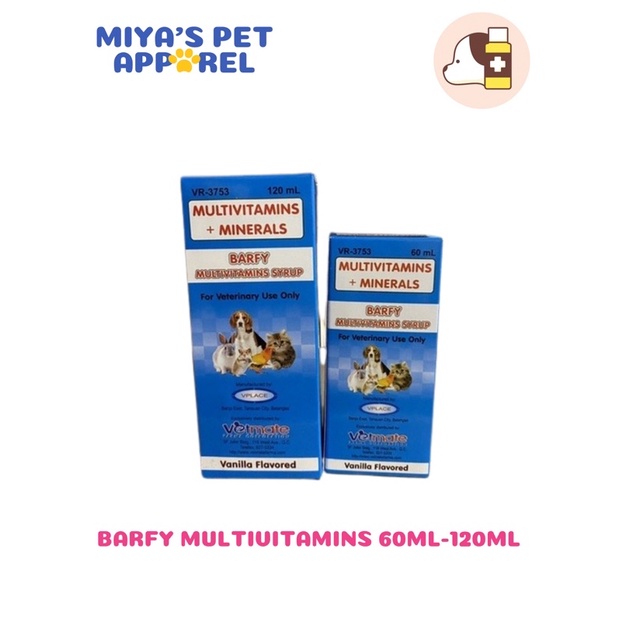Barfy Multivitamins + Minerals Syrup (60ml or 120ml) | Shopee Philippines