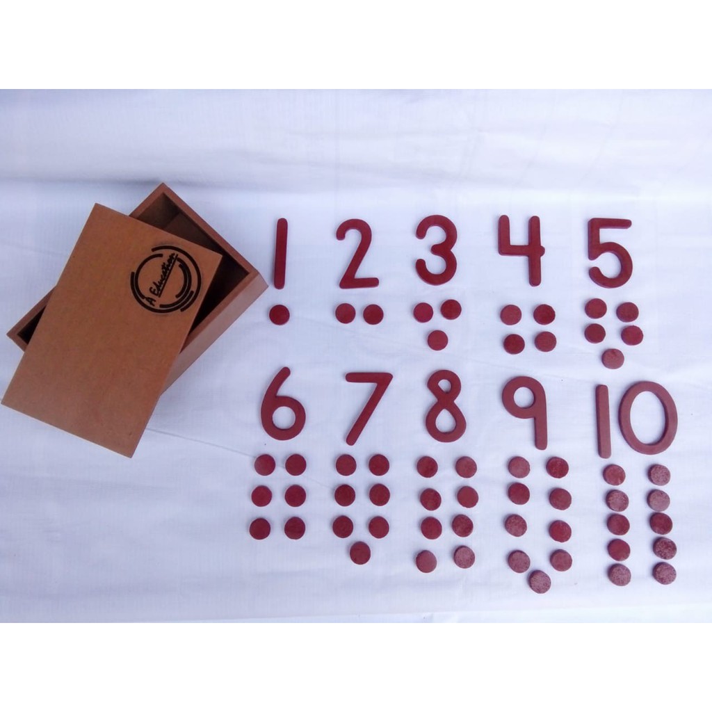 Montessori Number and Counters | Shopee Philippines
