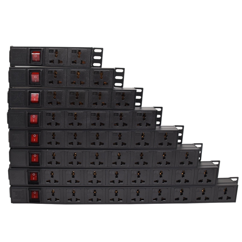 Server PDU Power Distribution Board 2-9 Way Outlet IEC320 C14 Male ...