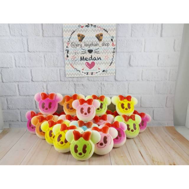 Minnie mouse bun squishy (Mini) | Shopee Philippines
