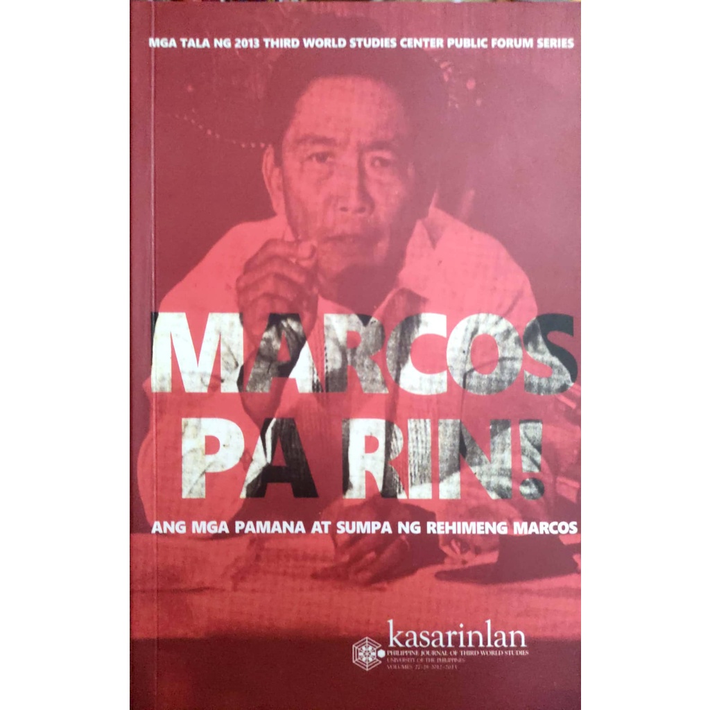 MARCOS PA RIN!: Ang mga Pamana at Sumpa ng Rehimeng Marcos | Shopee ...