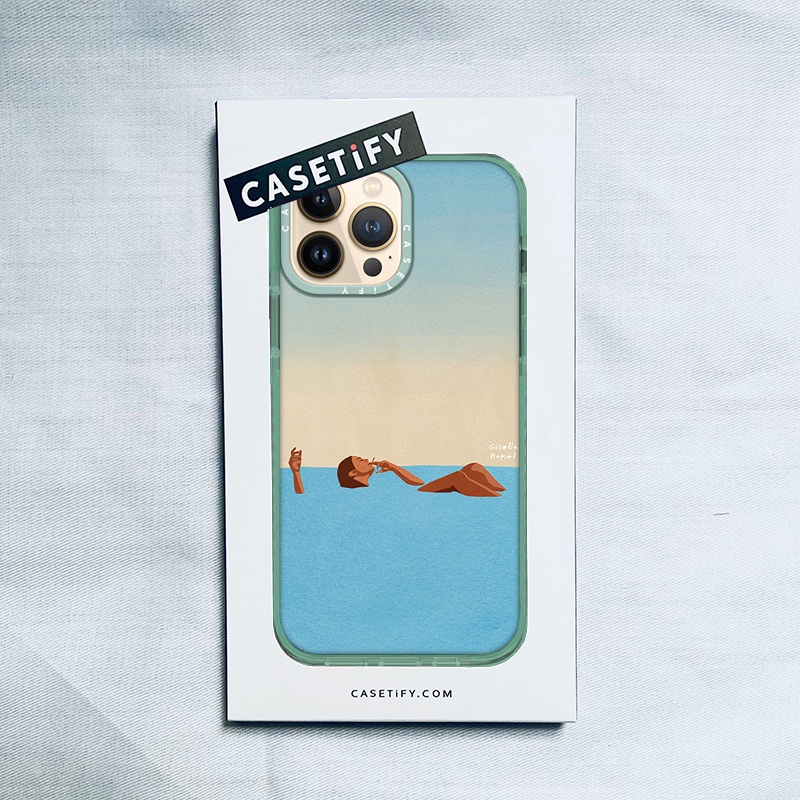 CASETiFY X floating-around Indigo Case IPhone 13 12 11 Pro Max Mini XS MAX XR X SE 6 6S 7 8 Plus ...