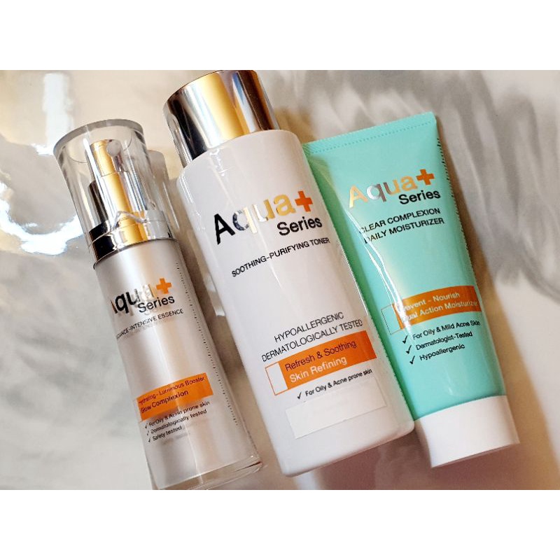 Aqua+ SERIES PURIFYING CLEANSING WATER AQUA+ SERIES - RADIANCE ...