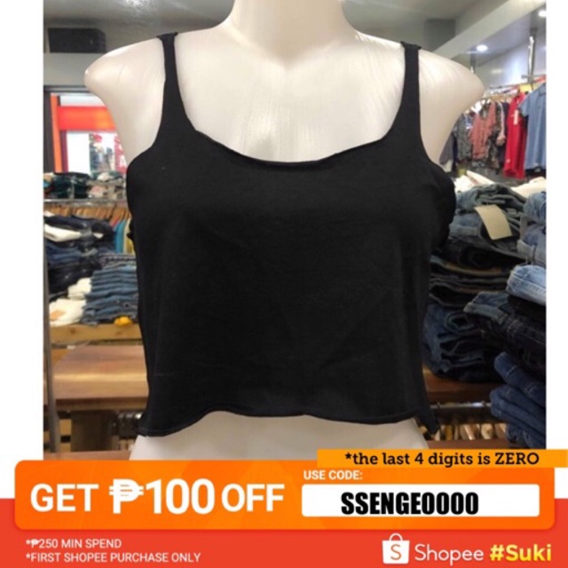 zara crop top sando for ladies | Shopee Philippines