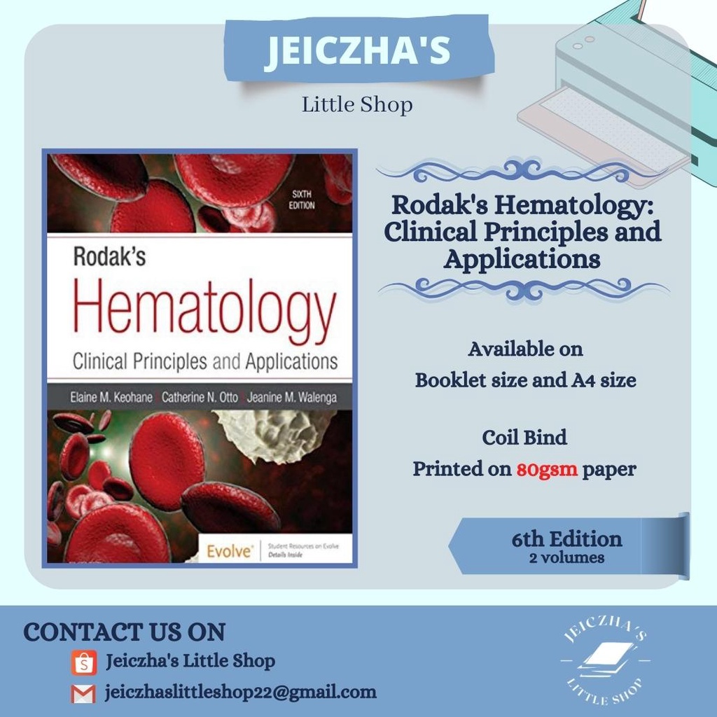 Rodak's Hematology: Clinical Principles and Applications [6th Edition ...