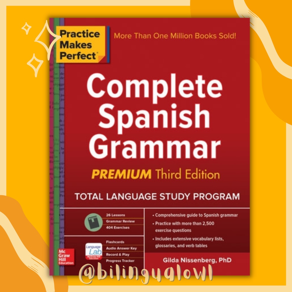 Complete Spanish Grammar (3rd Edition) | Shopee Philippines