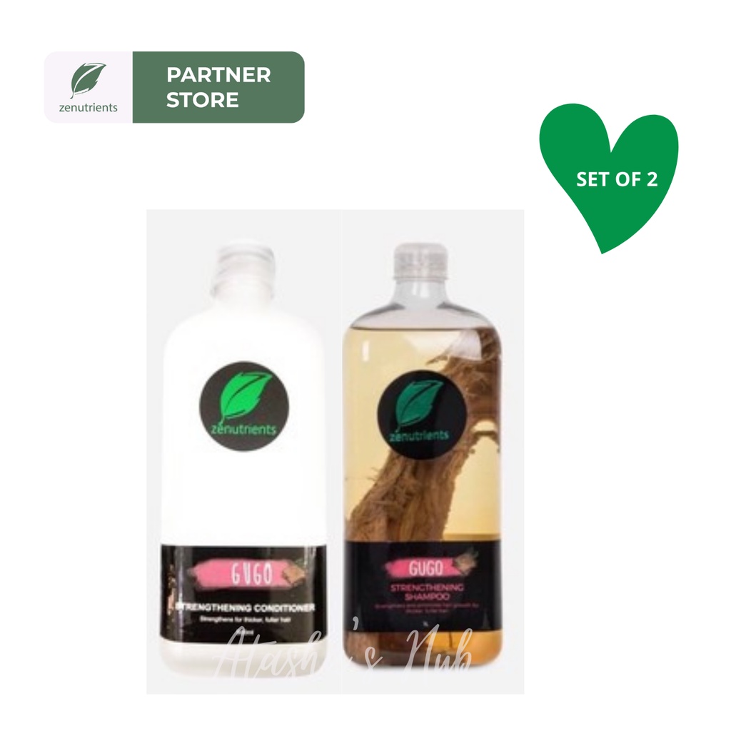 Atasha's Hub-Zenutrients Gugo Strengthening Shampoo & Conditioner 1L ...