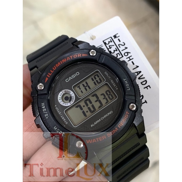 CASIO MEN'S RUBBER W 216H 1A | Shopee Philippines
