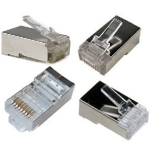 Rj45 Connector STP Cat 5e Connector Retail | Shopee Philippines