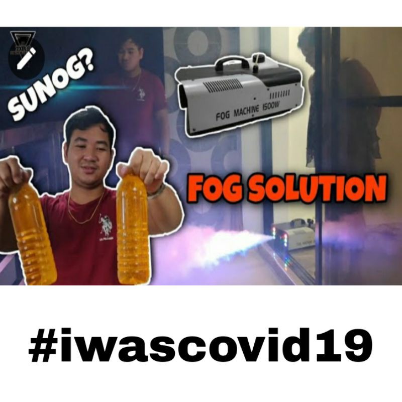 FOG SOLUTION diy kit 1L make 2 liters | Shopee Philippines