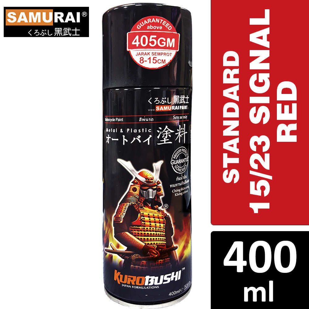 SAMURAI PAINT SIGNAL RED 15/23 | Shopee Philippines