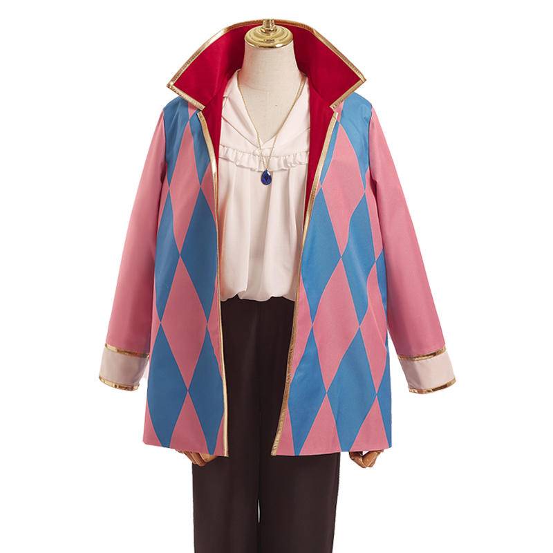 Howl's Moving Castle cos Howl anime uniform shirt clothing cosplay male ...