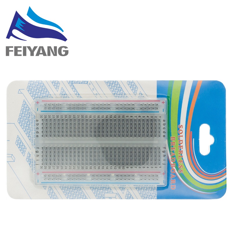 MB102 Solderless Mini Medium Large Breadboard 170 400 830 Holes Dupont Jumper Wire EE Components ...