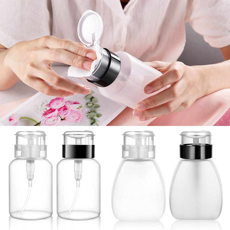 250ml Bottleneck Compression Empty Bottle Plastic Bottle Nail Polish ...