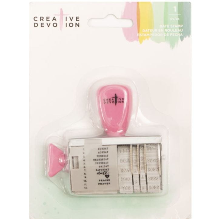 Creative Devotion Rotary Date Stamp - American Crafts | Shopee Philippines